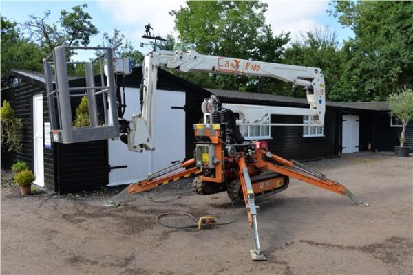 2013 Easy Lift R180 Tracked Spider Access platform Bi Power Expanding ...