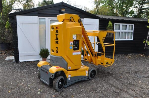 2016 Haulotte Star 10 Access lift Electric Mast Boom Lift Cherry Picker ...