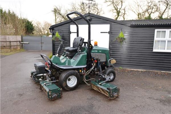 Hayter T424 5 Gang Cylinder mower ride on – KS Plant and Marine